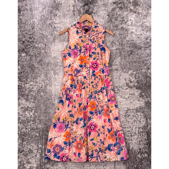 J. Crew | Dresses | J Crew X Liberty London Dress 2 Womens Pavilion ...